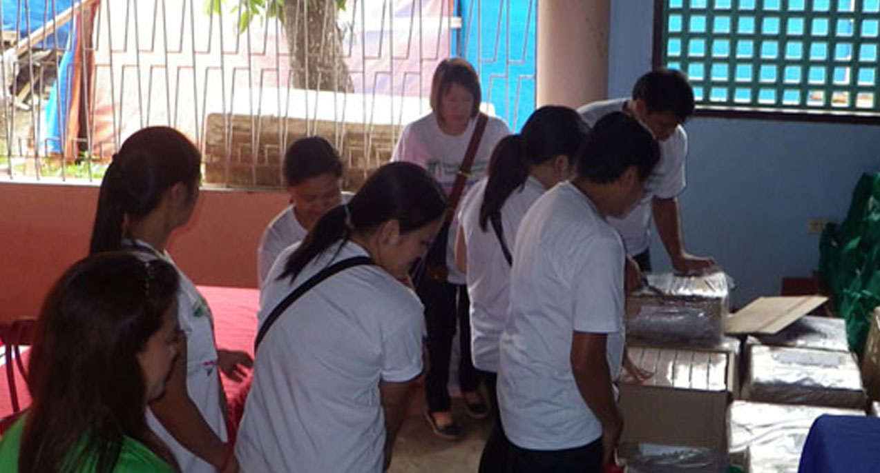 Typhoon Pablo Outreach Program — Travellers Insurance & Surerty Corp.